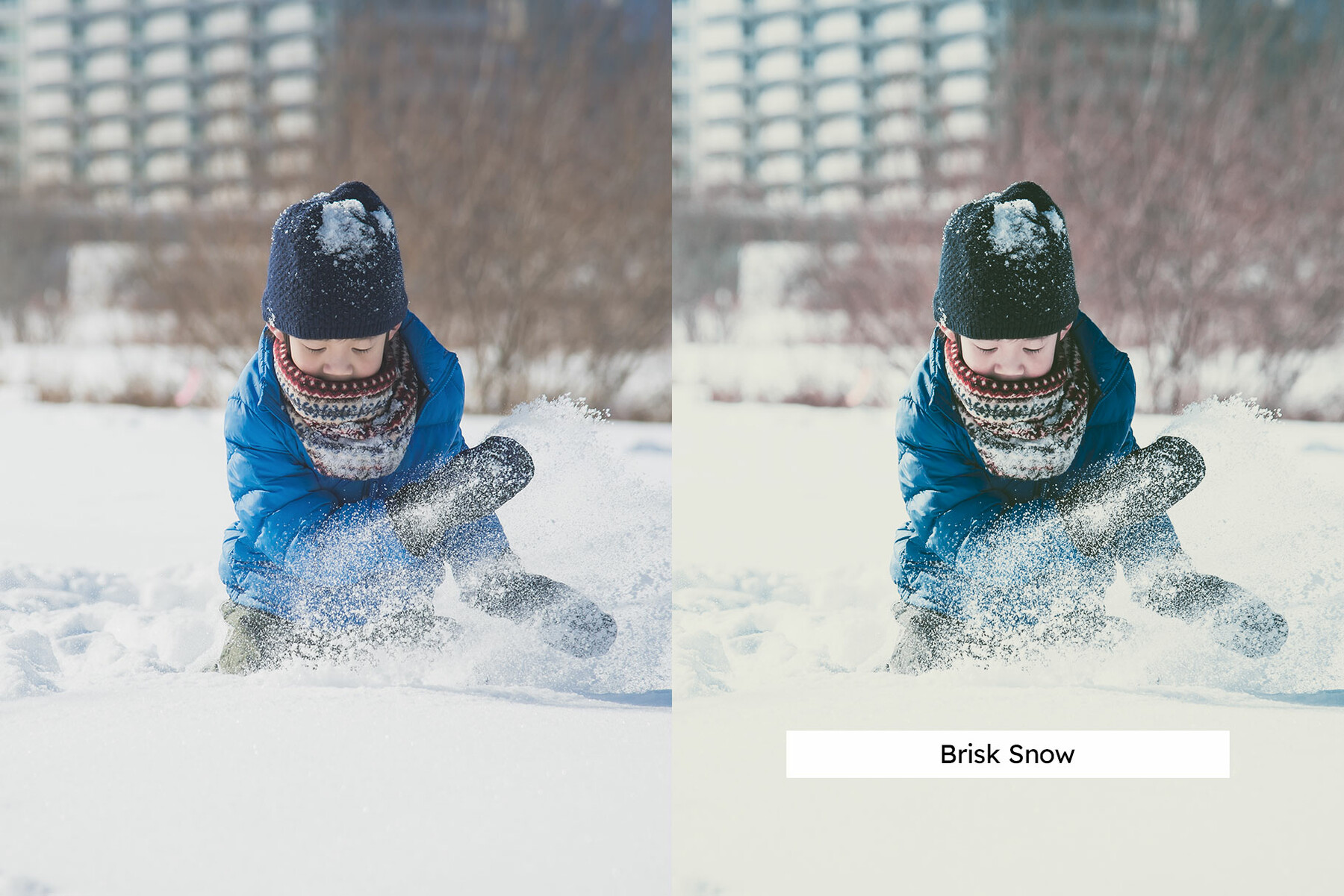 ArtStation - 20 Sapporo Winter LUTs & Lightroom Presets | Resources