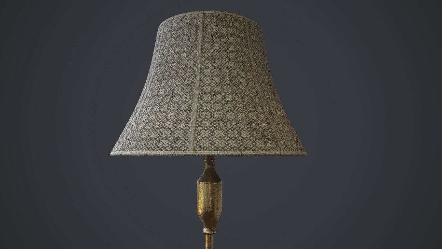 ArtStation - House Tall Lamp with Emission | Game Assets