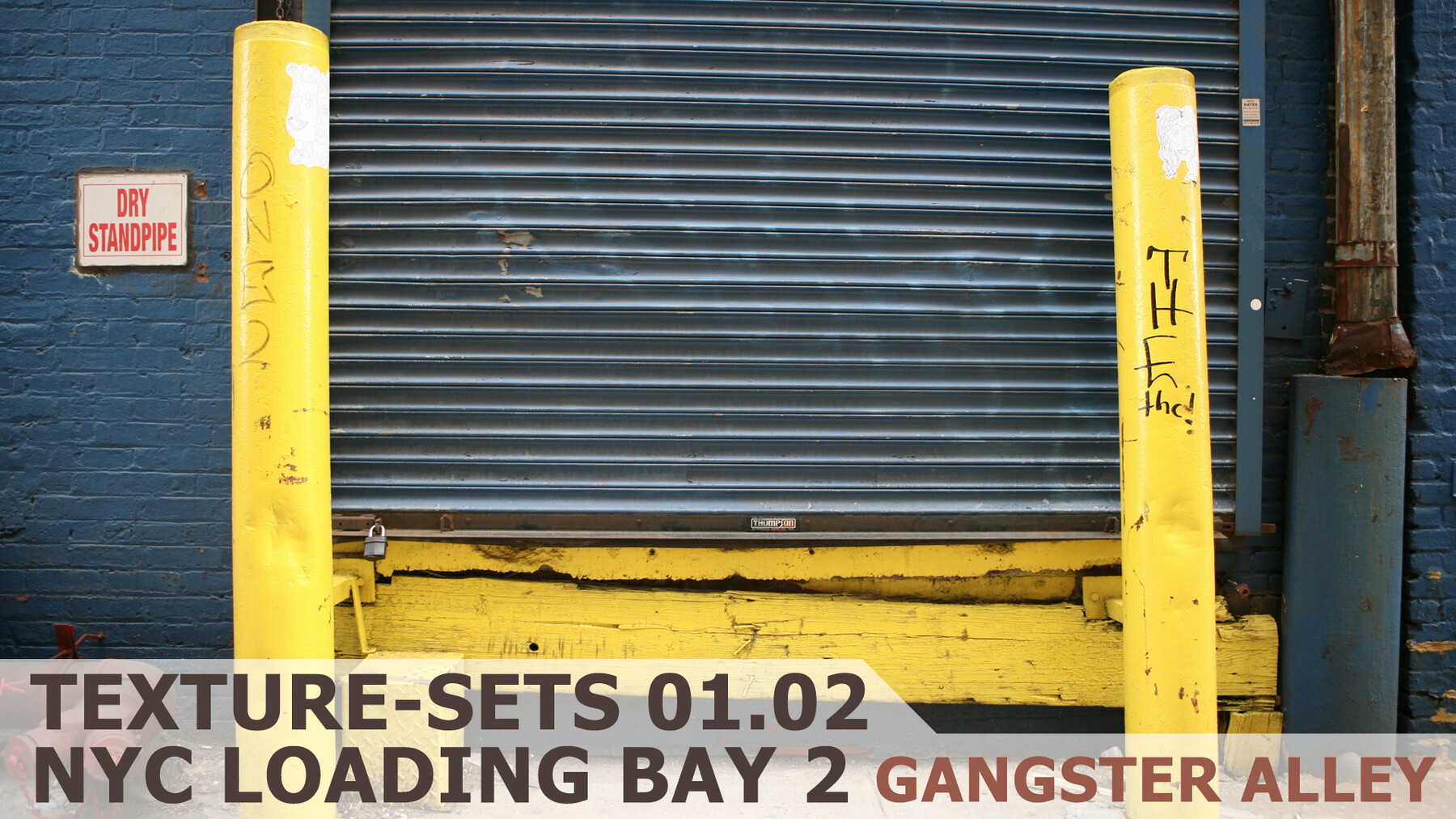 ArtStation - NYC Loading Bay Texture Set Reference 01.02 | Resources