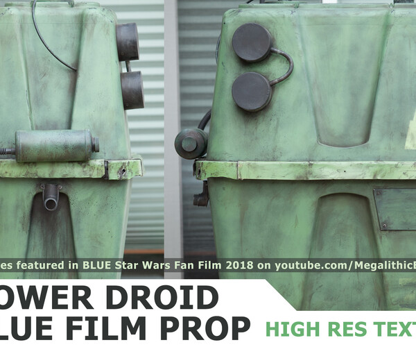 ArtStation - G3 Power Droid Texture Set & Model Sheet | Resources