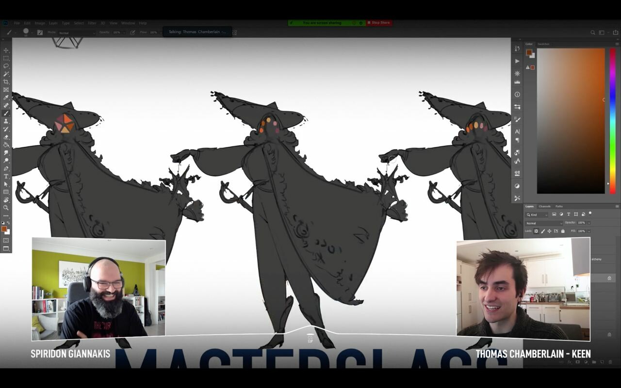 ArtStation - Masterclass with Tomas Chamberlain-Keen by CGCUP | Tutorials