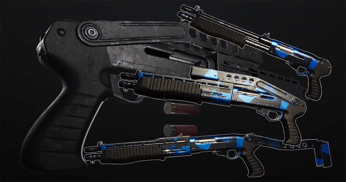 Artstation Spas12 Camo Shaders Unity Hdrp And Urp Game Assets