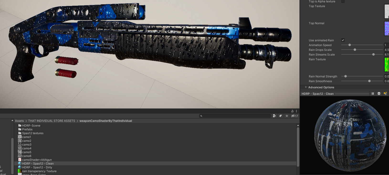 Artstation Spas12 Camo Shaders Unity Hdrp And Urp Game Assets