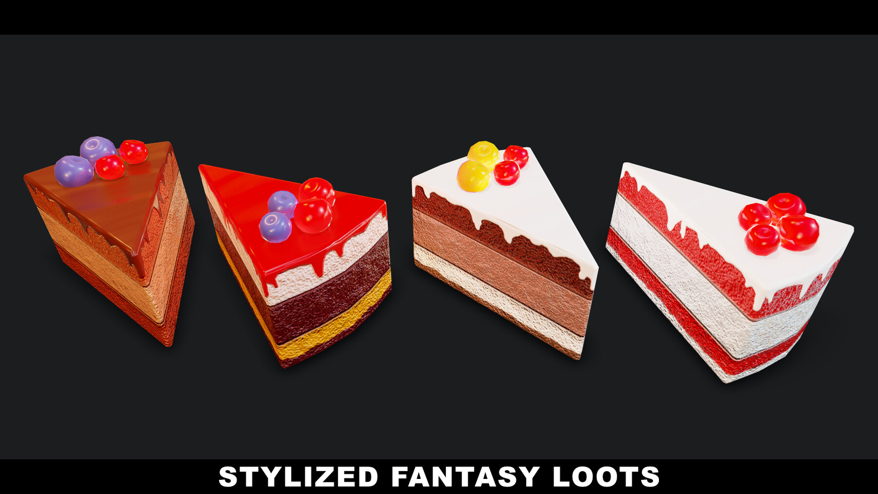 ArtStation - STYLIZED - Fantasy Loots Pack ( Unity ) | Game Assets