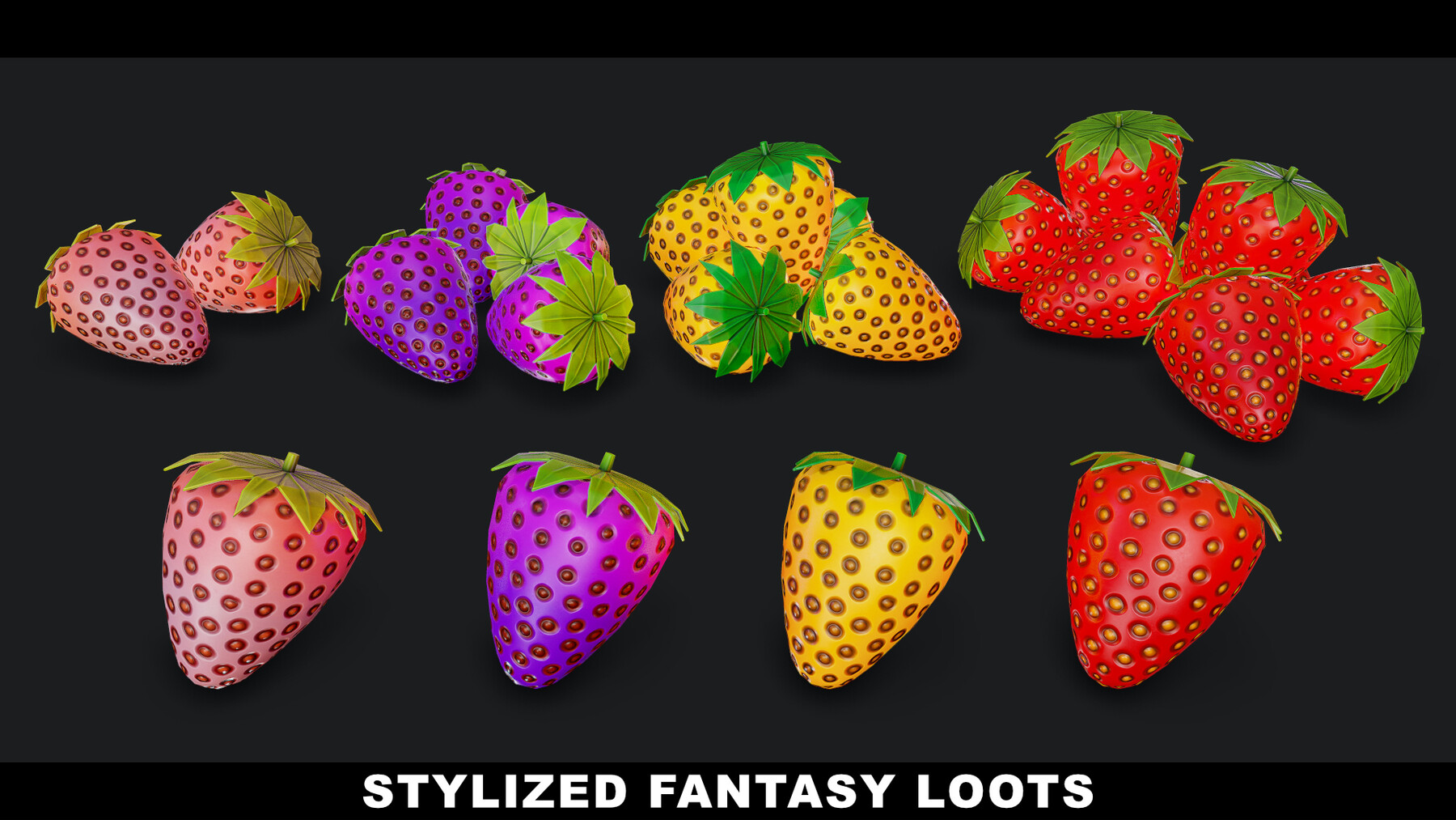 ArtStation - STYLIZED - Fantasy Loots Pack ( Unity ) | Game Assets