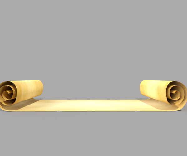 ArtStation - Scroll Double 3D model | Resources