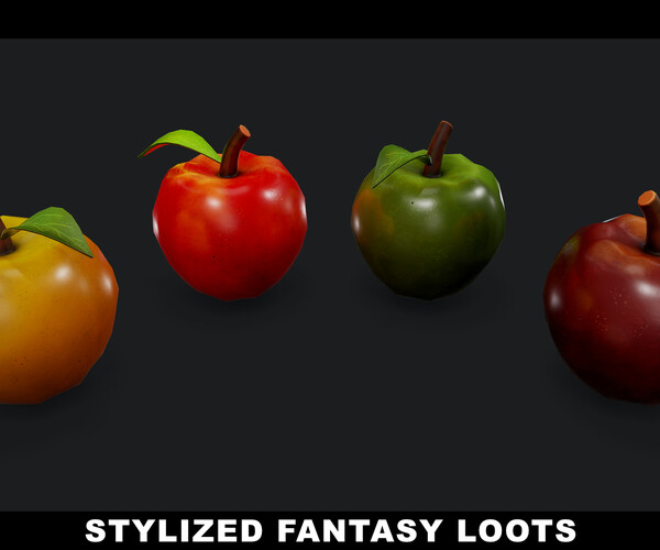 ArtStation - STYLIZED - Fantasy Loots Pack ( Unreal Engine ) | Game Assets