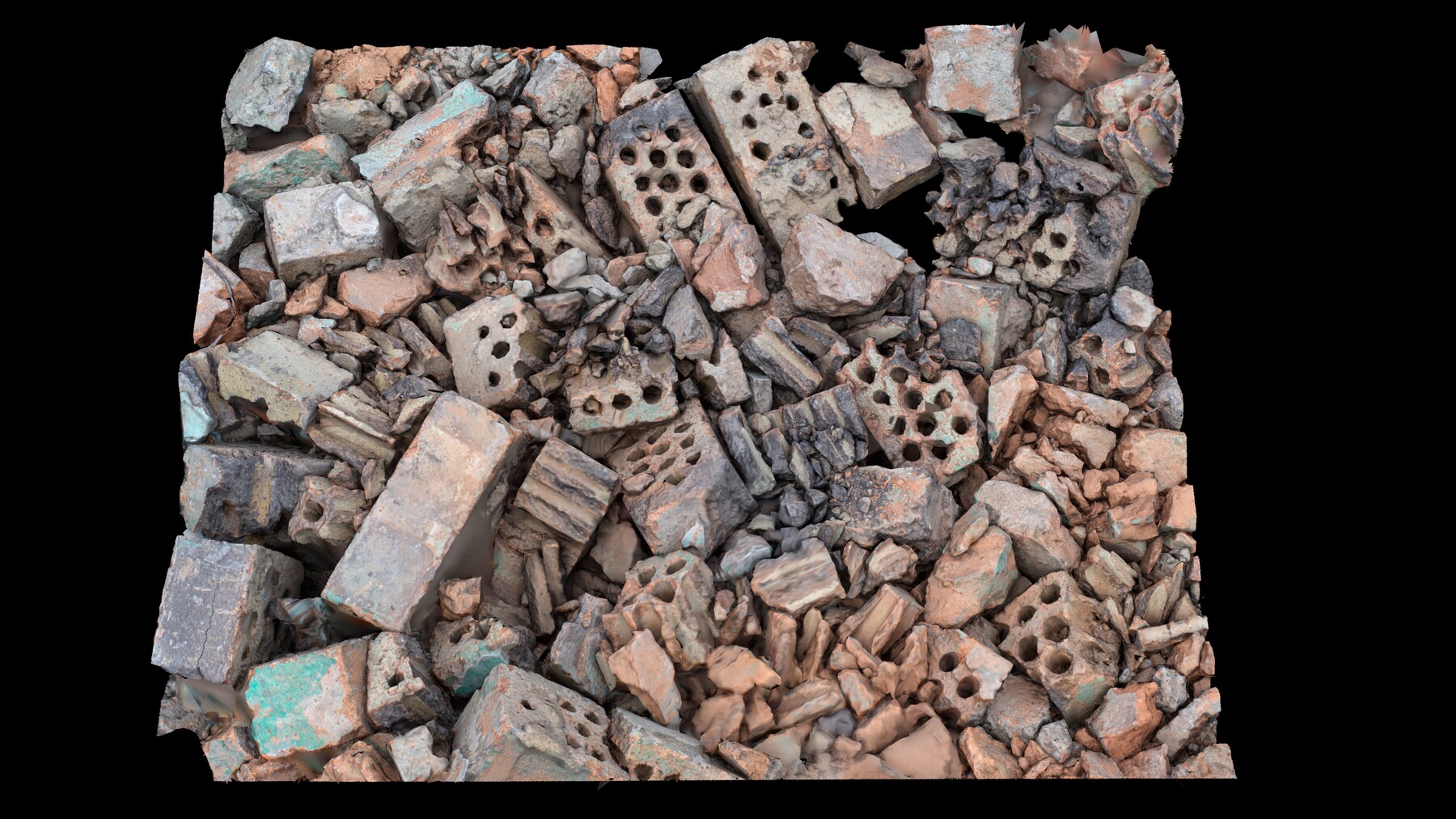 ArtStation - Ruins_Macadam_Photogrammetry_Reference | Resources