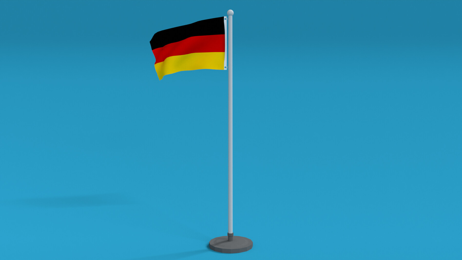 ArtStation - Low Poly Seamless Animated Germany Flag | Game Assets