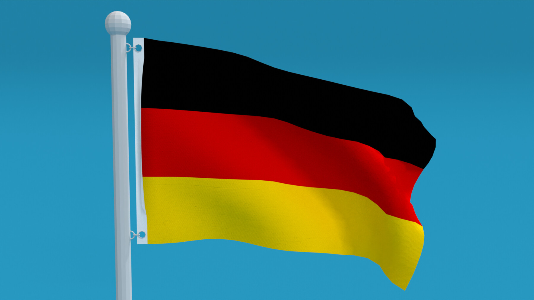 ArtStation - Low Poly Seamless Animated Germany Flag | Game Assets