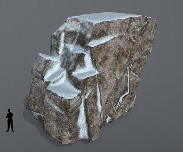 ArtStation - snow rocks | Game Assets