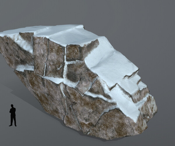 ArtStation - snow rocks | Game Assets