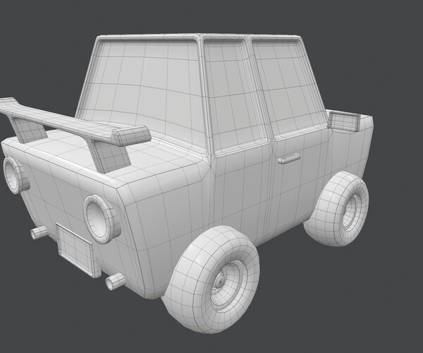 ArtStation - Toy Car 3d Model | Game Assets