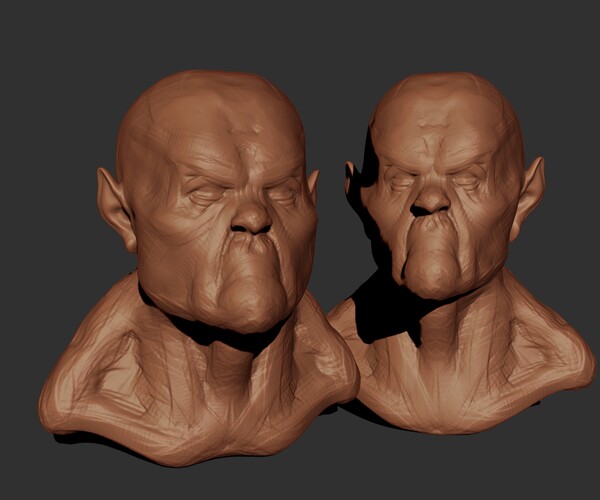 ArtStation - Demon Base Mesh | Resources