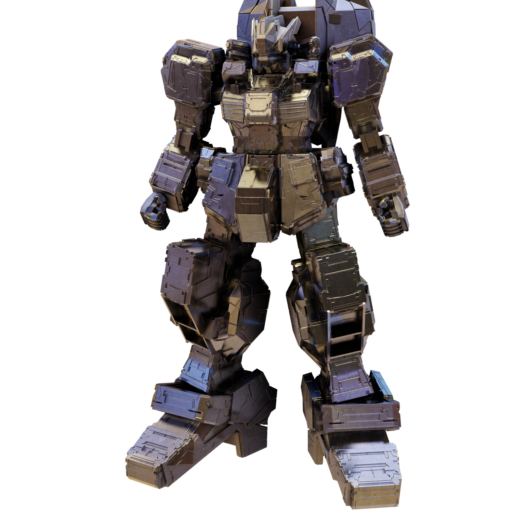 ArtStation - 4 ROBOT 3d model kit SET for GAME,ANIMATING,MODElING ...