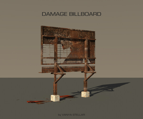 ArtStation - Damage Billboard Pack | Resources