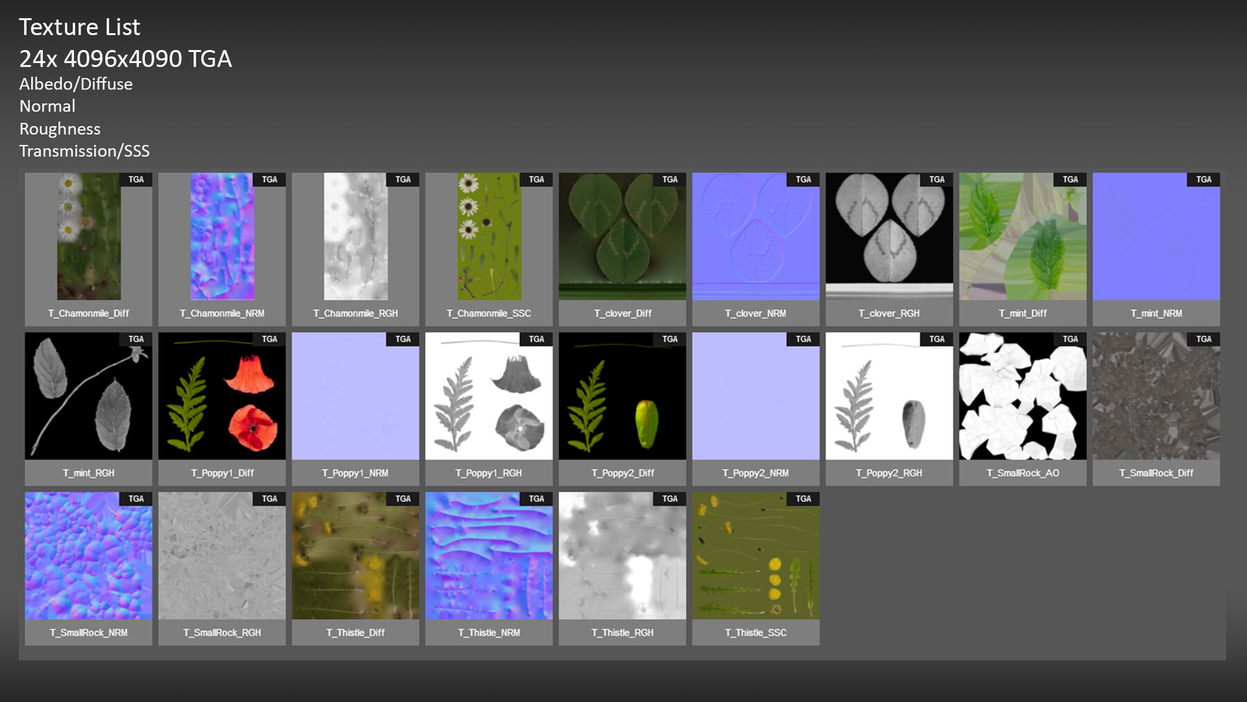ArtStation - LumiNet | Foliage Assets pack02 | Game Assets