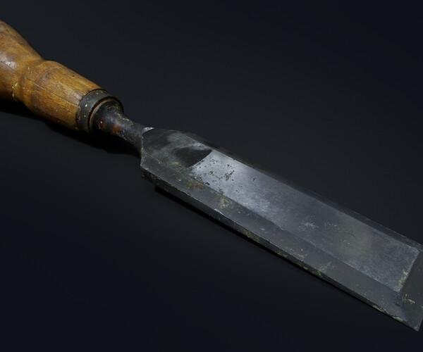 ArtStation - Old chisel | Game Assets