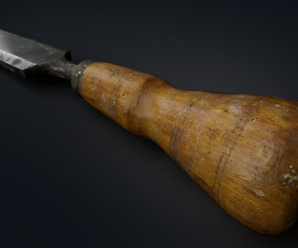 ArtStation - Old chisel | Game Assets