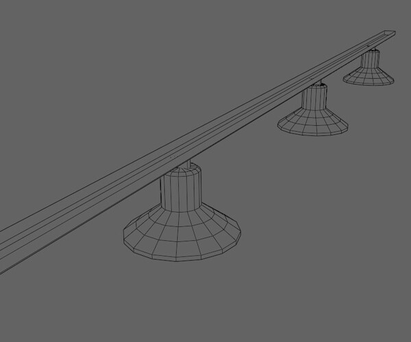 ArtStation - Industrial Lamps - Lights for Warehouse - Lampadas Low ...