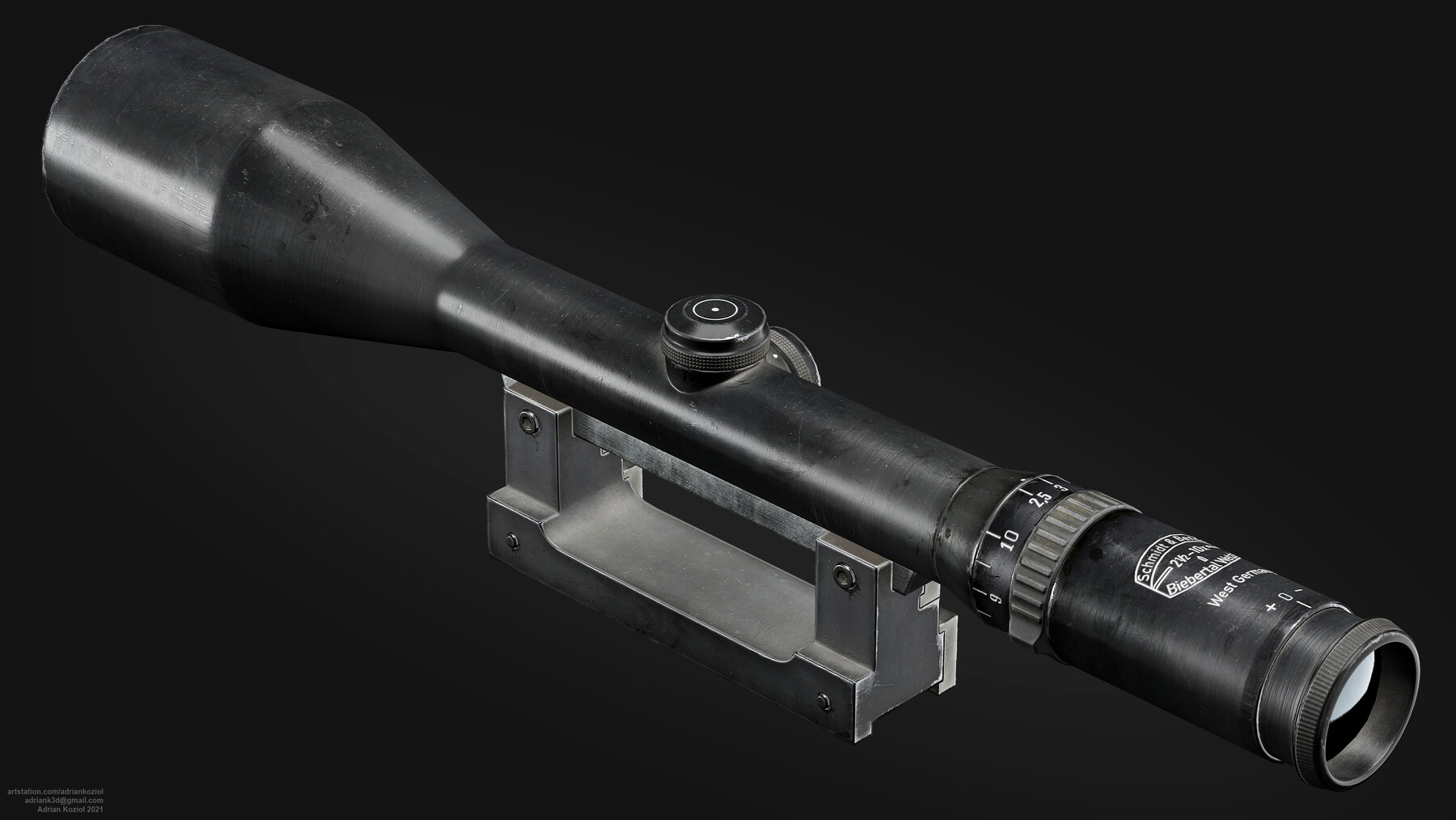 ArtStation - Walther WA 2000 Sniper Rifle | Game Assets