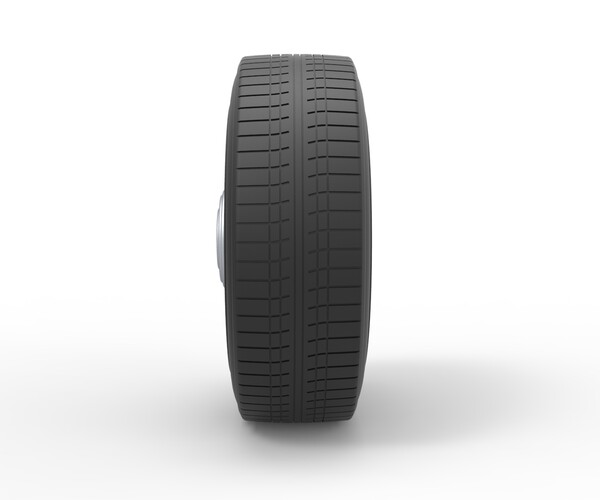 ArtStation - Diecast wire wheel 4 Scale 1 to 10 | Resources