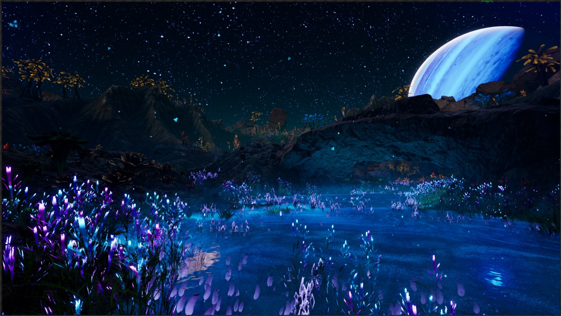 ArtStation - Alien Planet Fantasy Environment Grassland Plants - UE4 ...