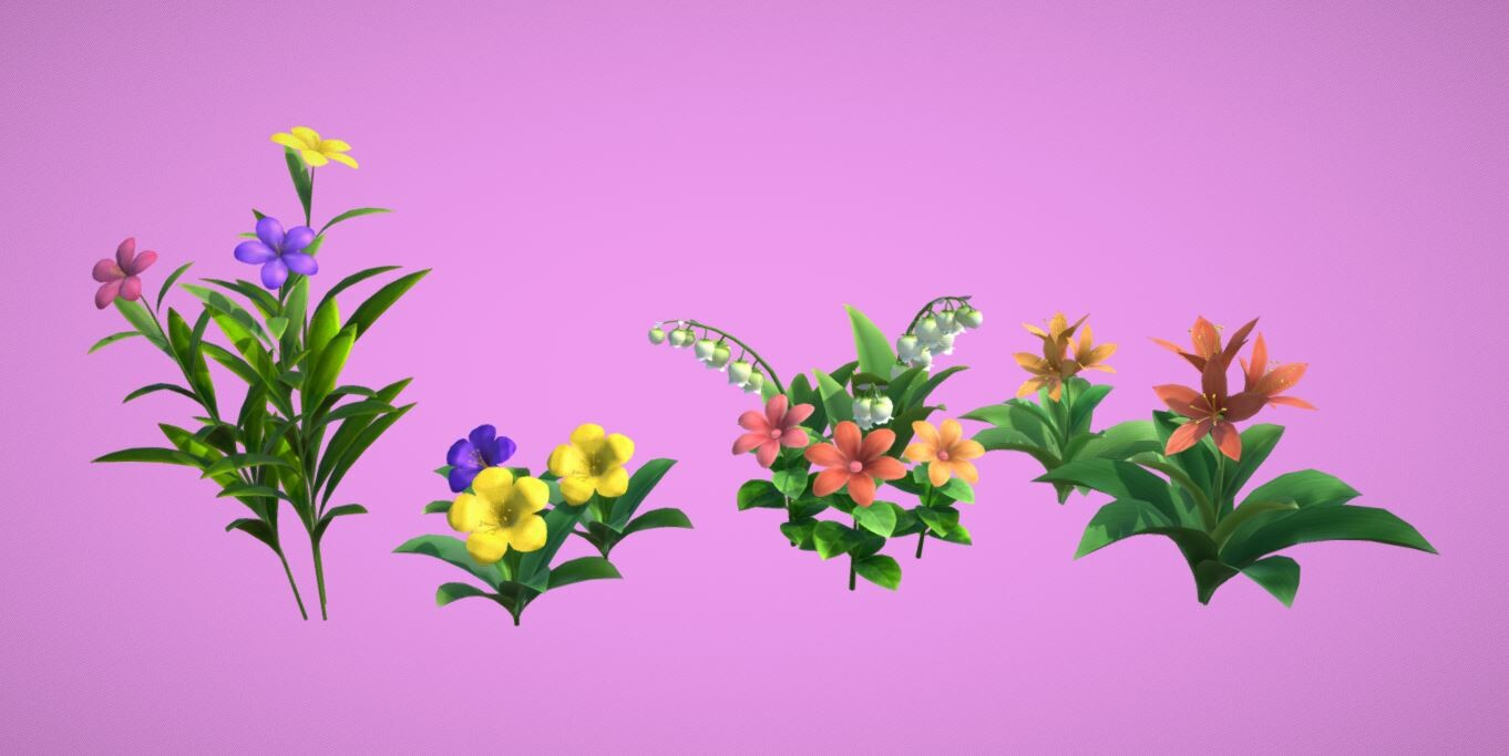 ArtStation - Flower | Game Assets