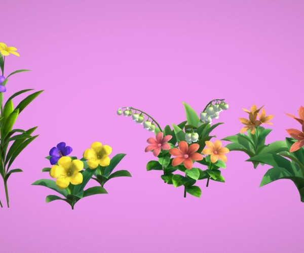 ArtStation - Flower | Game Assets