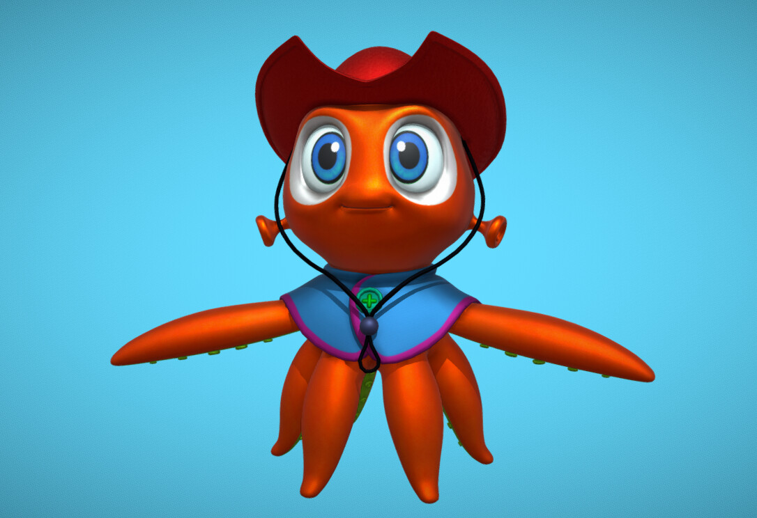 ArtStation - octopus | Game Assets