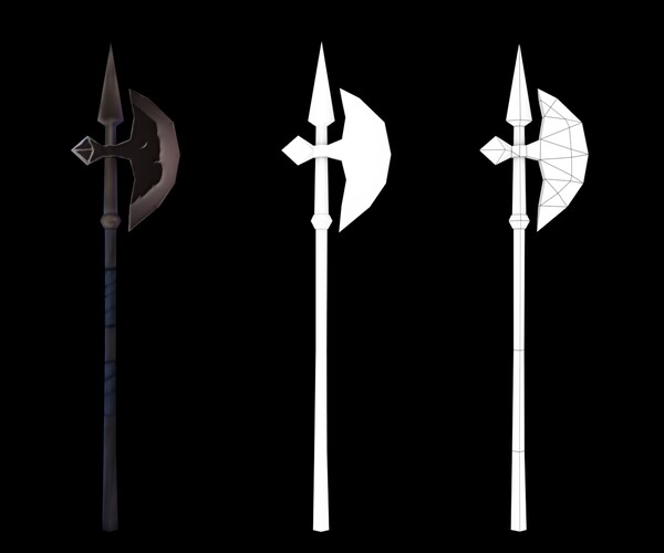 ArtStation - axe |stylized axe | hand painted weapon | axe hand painted ...