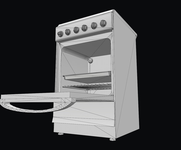 ArtStation - Electric Stove | Game Assets