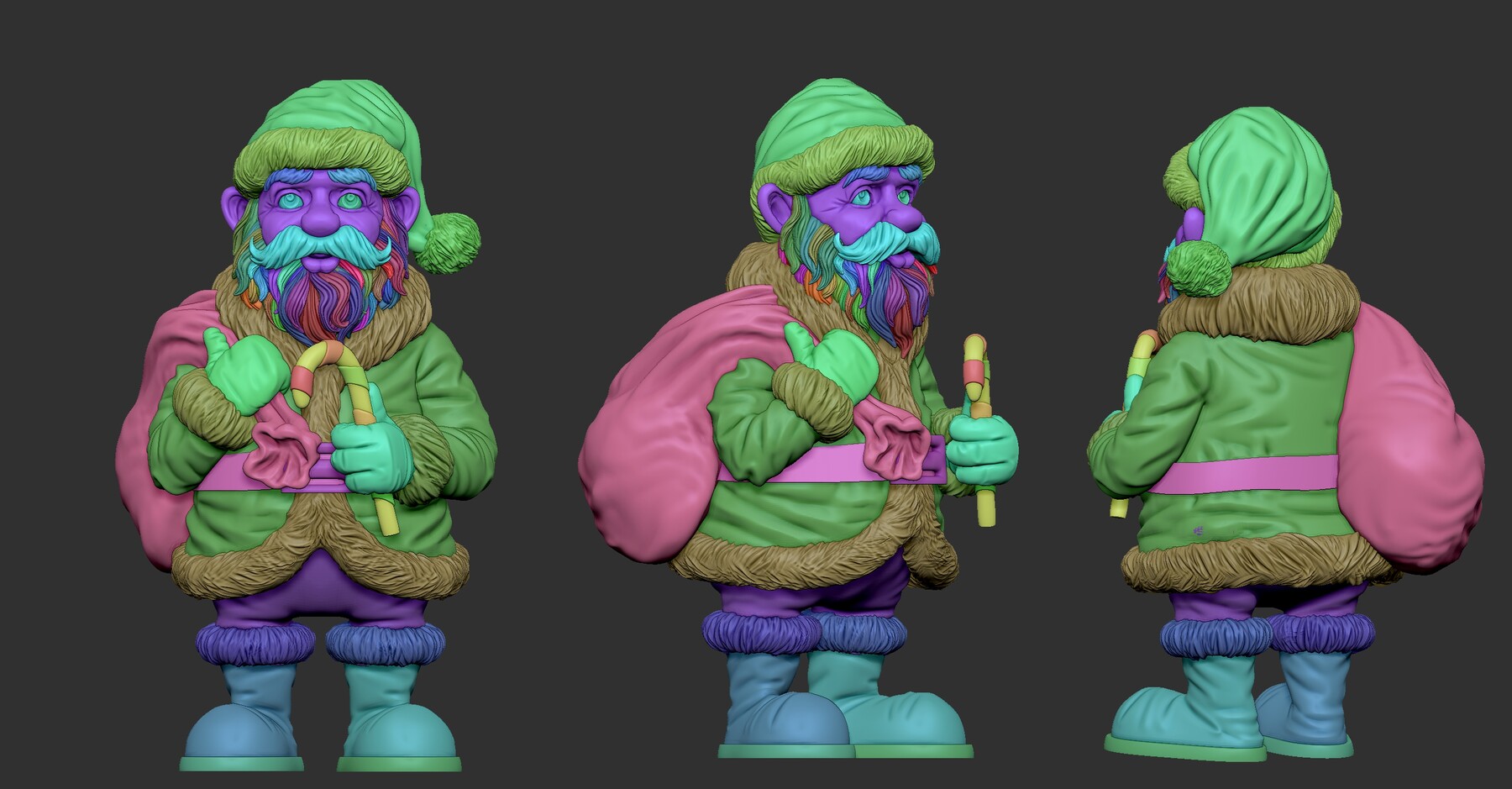 ArtStation - santa claus 3D print Model | Tutorials