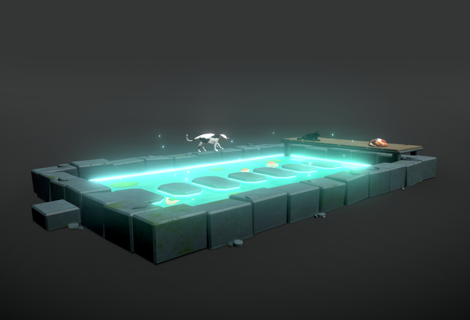 ArtStation - Japanese Pond | Game Assets