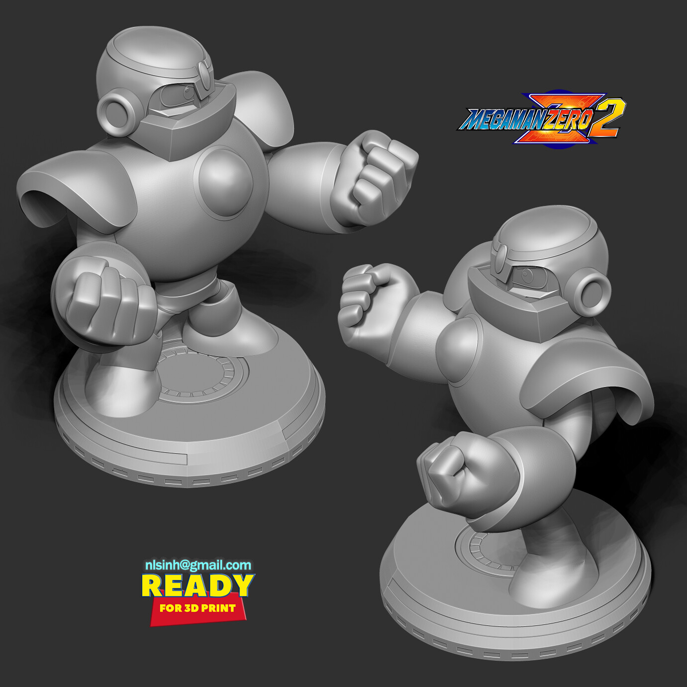 ArtStation - Guts Man - Mega Man Fanart | Resources