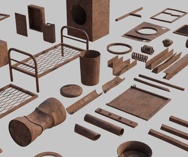 ArtStation - Metal Scrap | Resources