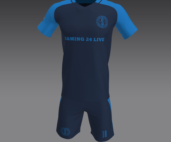ArtStation - Football Jersey | Game Assets