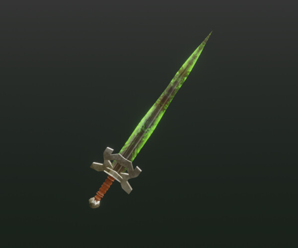 ArtStation - Poison Sword - Elemental Sword | Game Assets