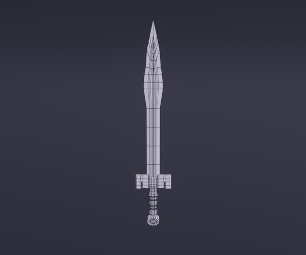 ArtStation - Water Sword - Elemental Sword | Game Assets