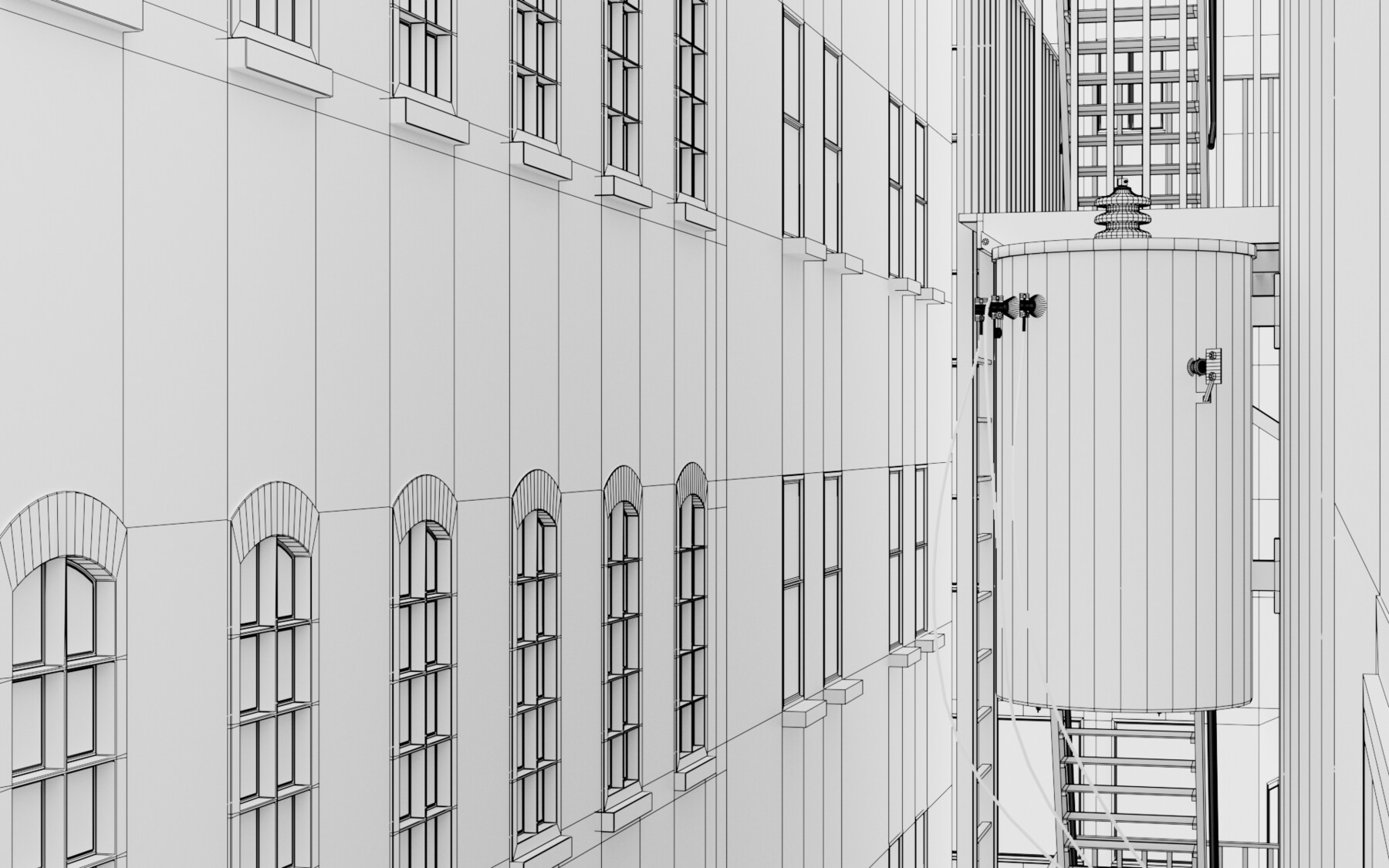 ArtStation - Back Alley 3d Scene | Resources