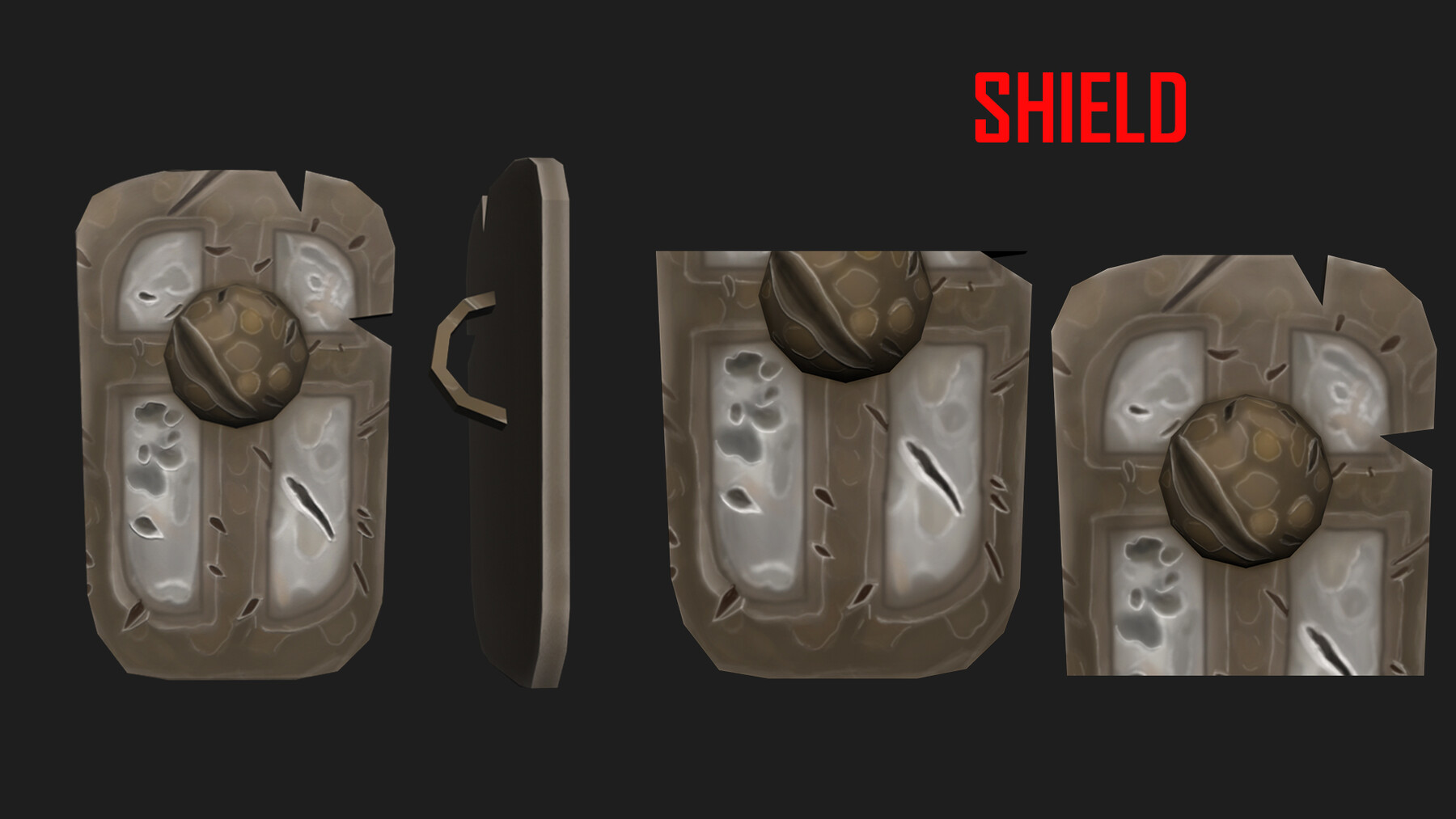 ArtStation - stylized shield |shield | #shield | Game Assets