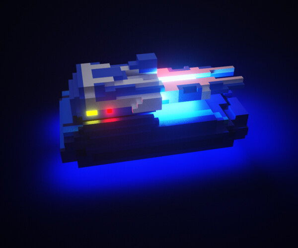 ArtStation - voxel tank 3 | Game Assets