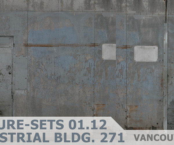 ArtStation - Warehouse Building 271 Texture Ref Set | Resources