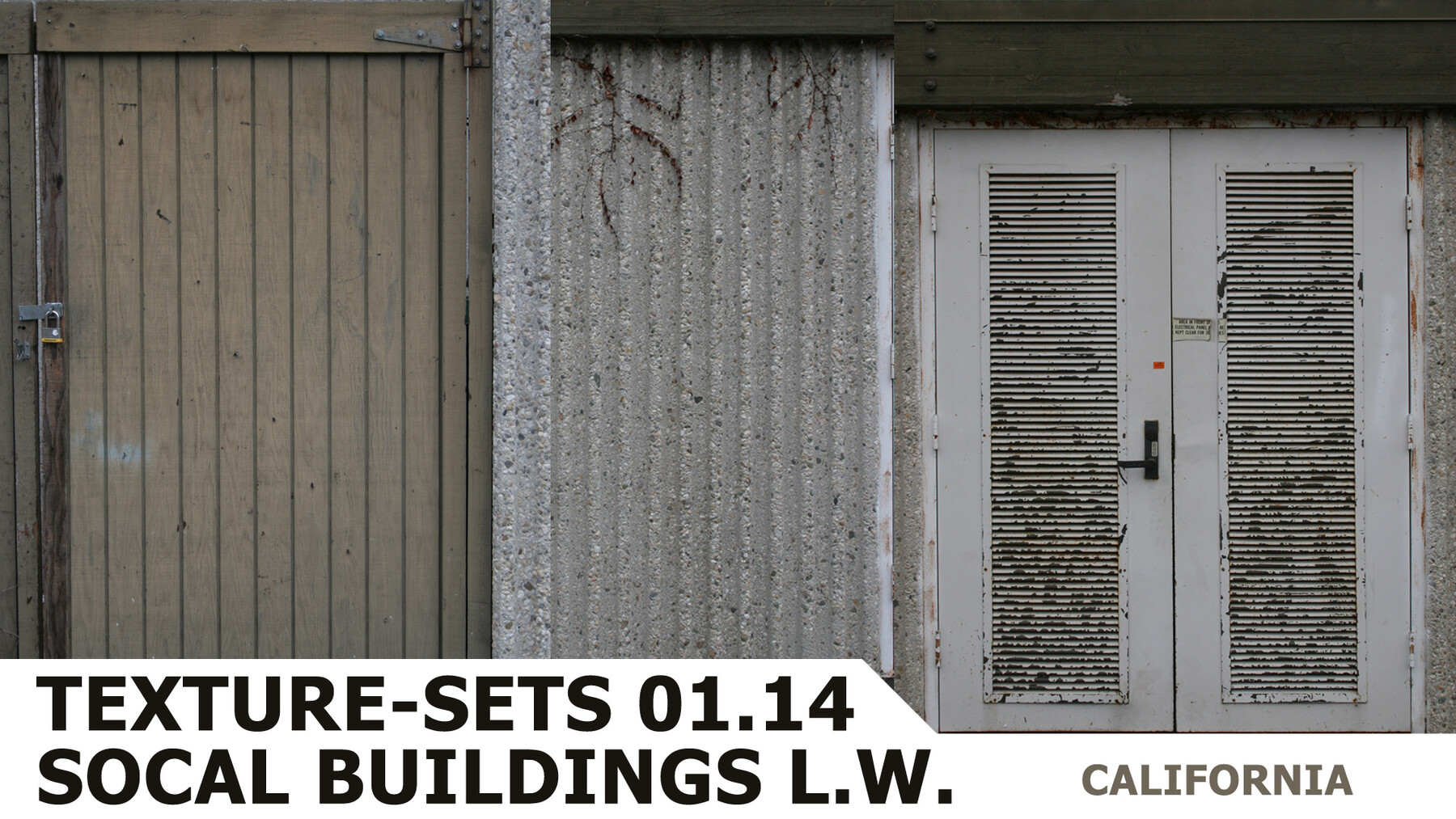 ArtStation - Lake West Office Buildings Texture Set | Resources