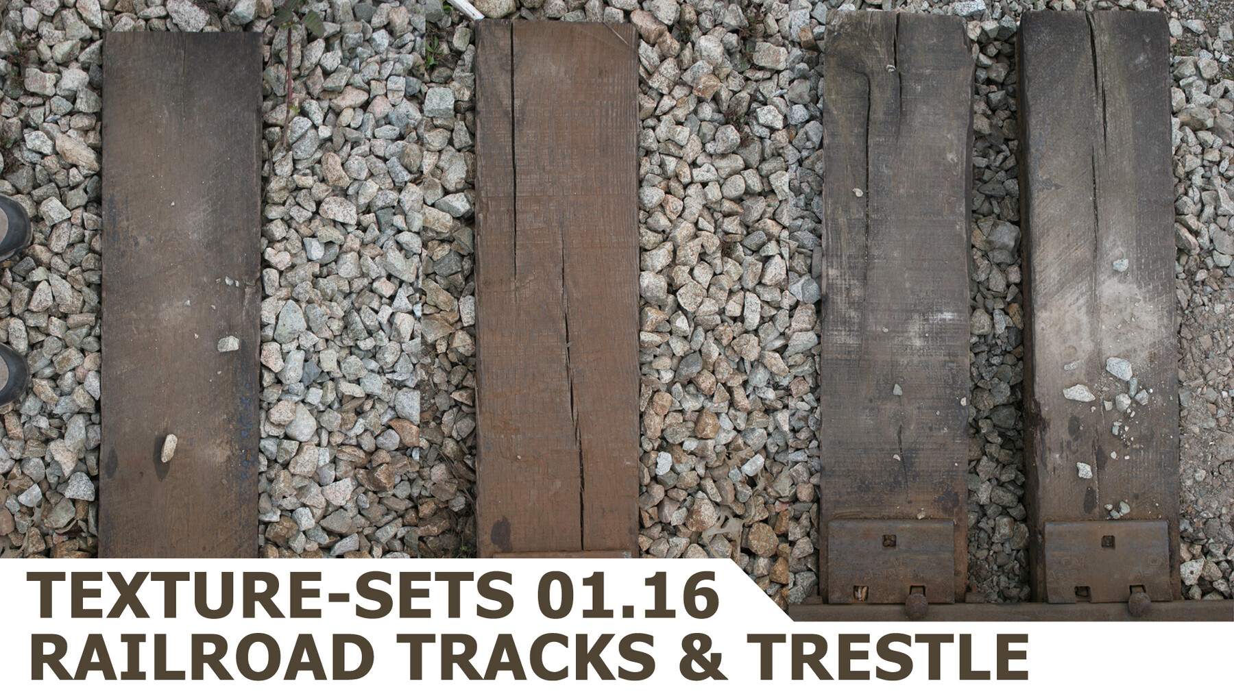 ArtStation - Rail Road Tracks Texture Set | Resources