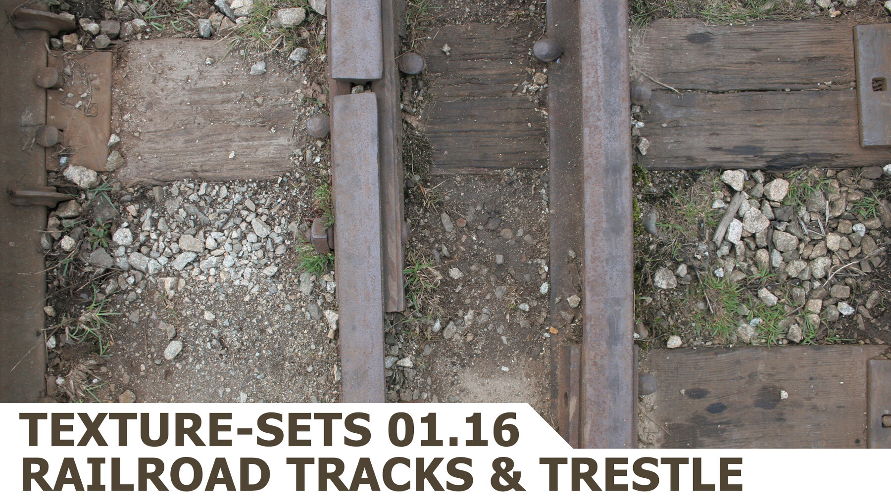 ArtStation - Rail Road Tracks Texture Set | Resources