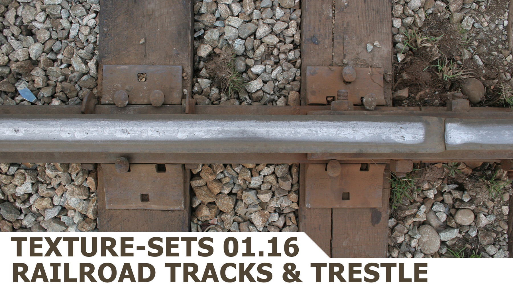 ArtStation - Rail Road Tracks Texture Set | Resources