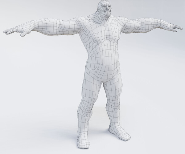 ArtStation - Giant - base meshes | Resources