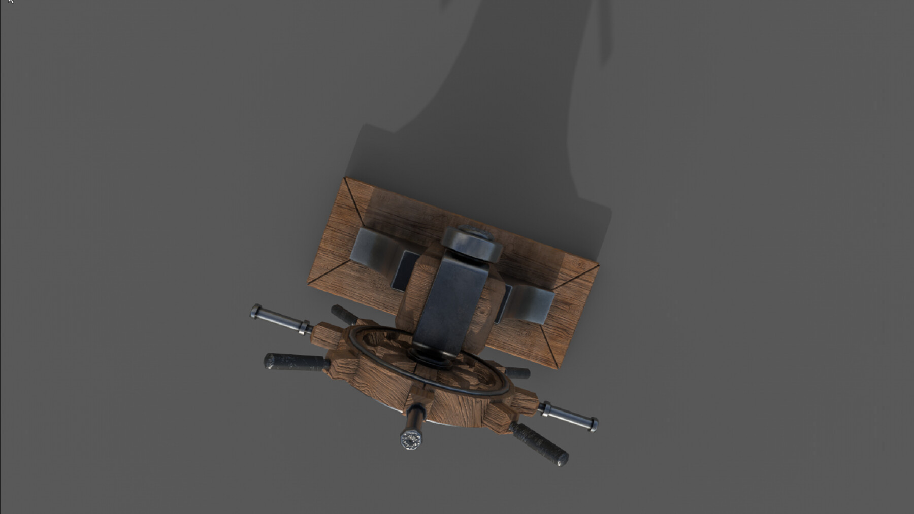 ArtStation - Ship steering wheel Ship Wheel 3D model Low-poly 3D model ...