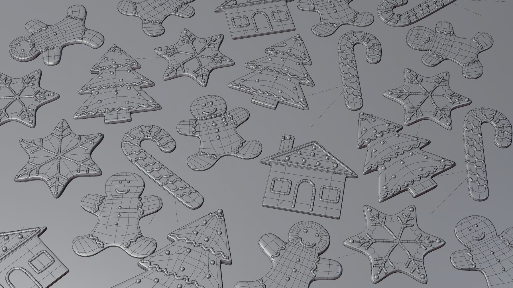 ArtStation - Gingerbread Cookies | Resources